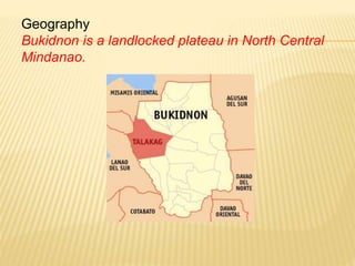 Bukidnon and Misamis Occidental | PPTX