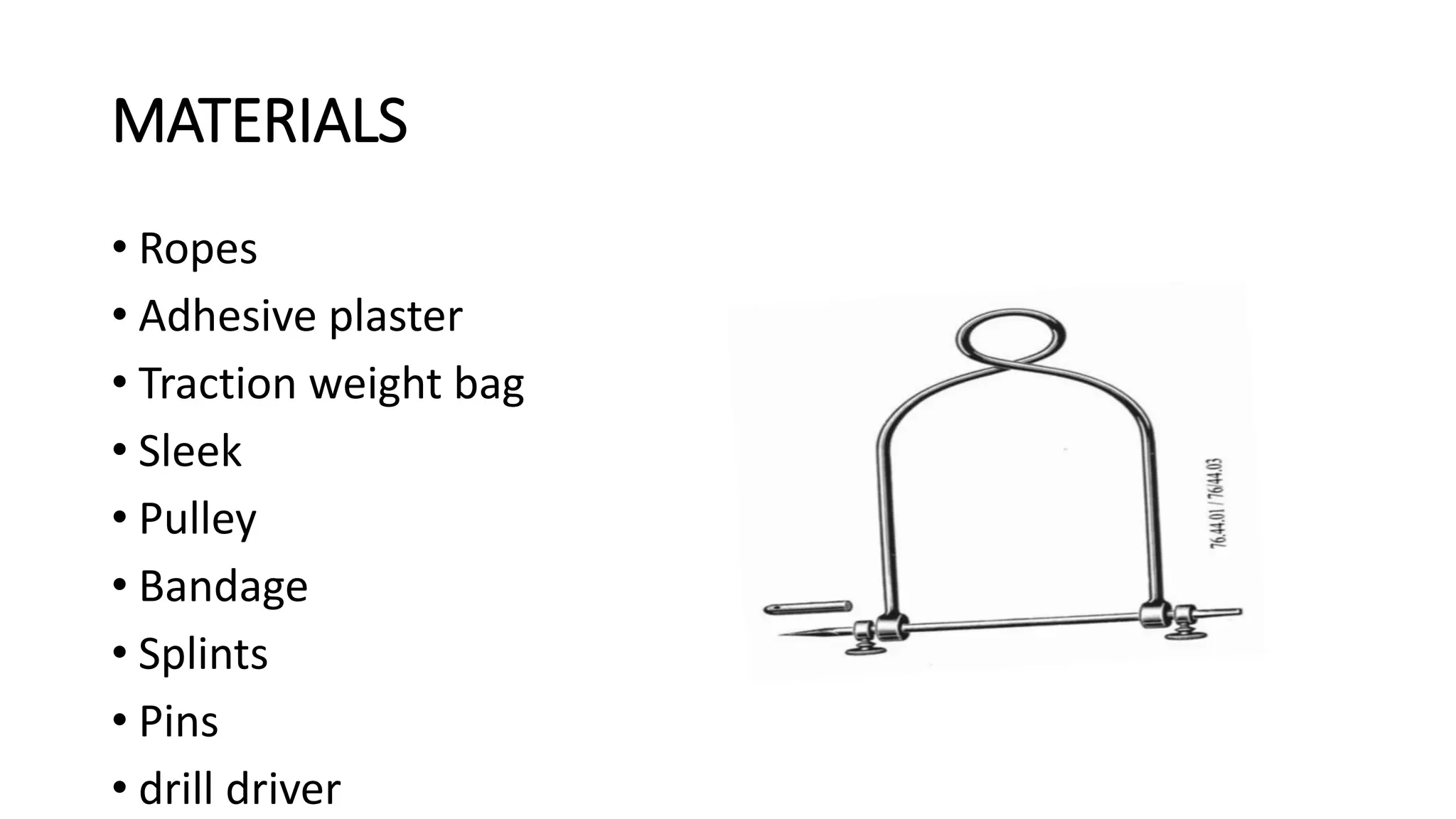 indication and contra-indication cast & traction | PPTX