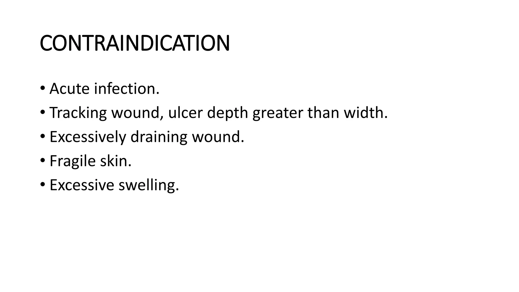 indication and contra-indication cast & traction | PPTX
