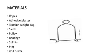 indication and contra-indication cast & traction | PPTX
