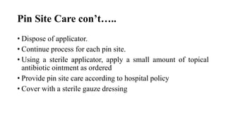 indication and contra-indication cast & traction | PPTX
