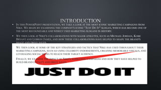 Just do it (Nike) | PPTX