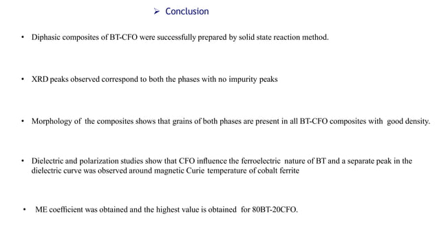 multiferroic materials.barium tatinate cobaltferrite | PPT