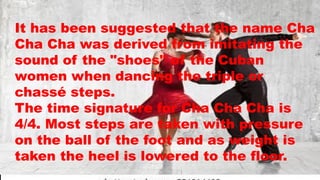 Basic dance steps in Cha2 POWERPOINT.pptx