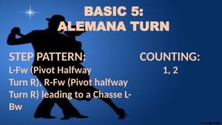 Basic dance steps in Cha2 POWERPOINT.pptx