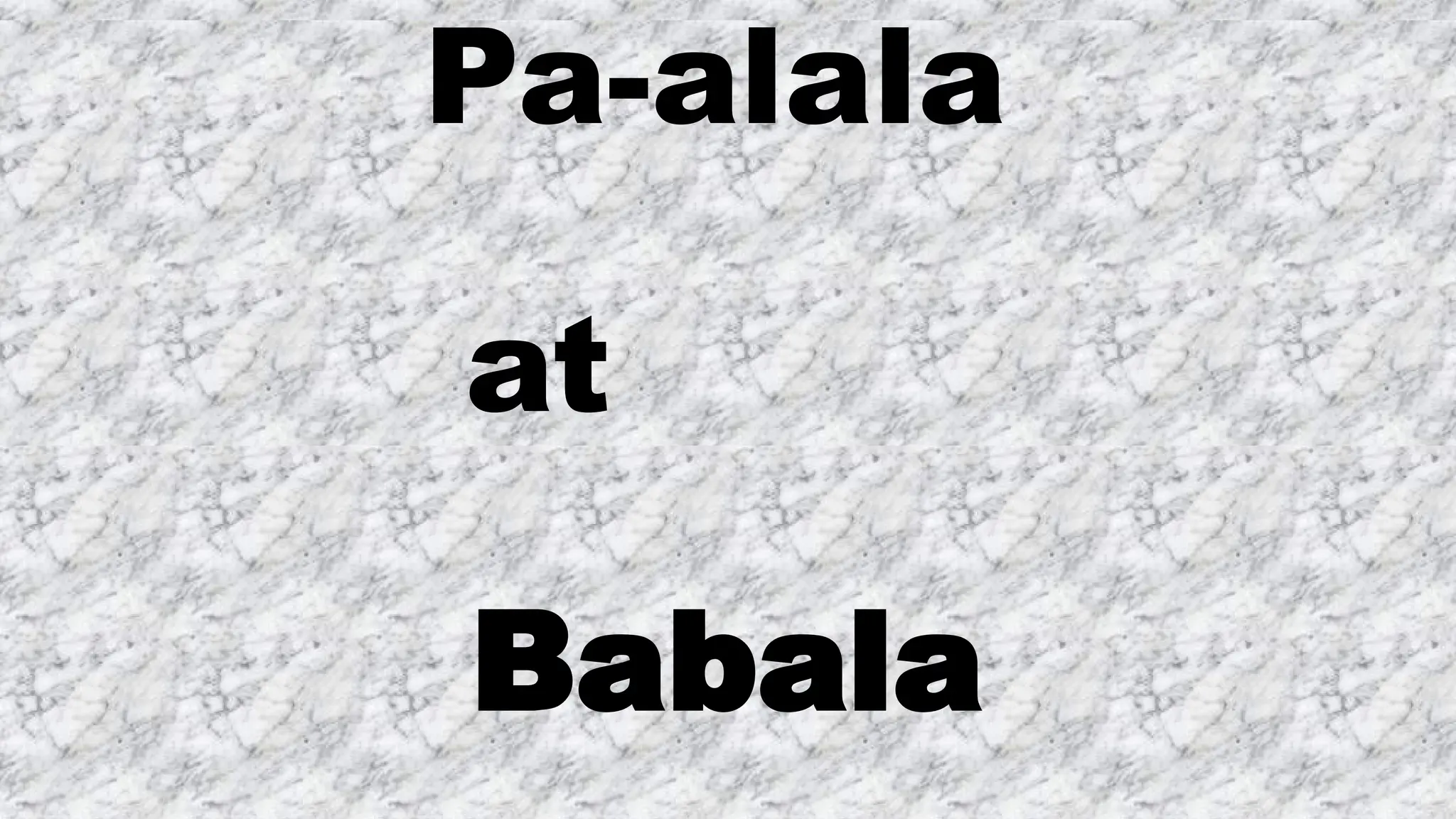 Paalala at babala powerpoint presentation | PPTX
