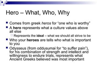 The Odyssey Epic Unit for Core Knowledge | PPT