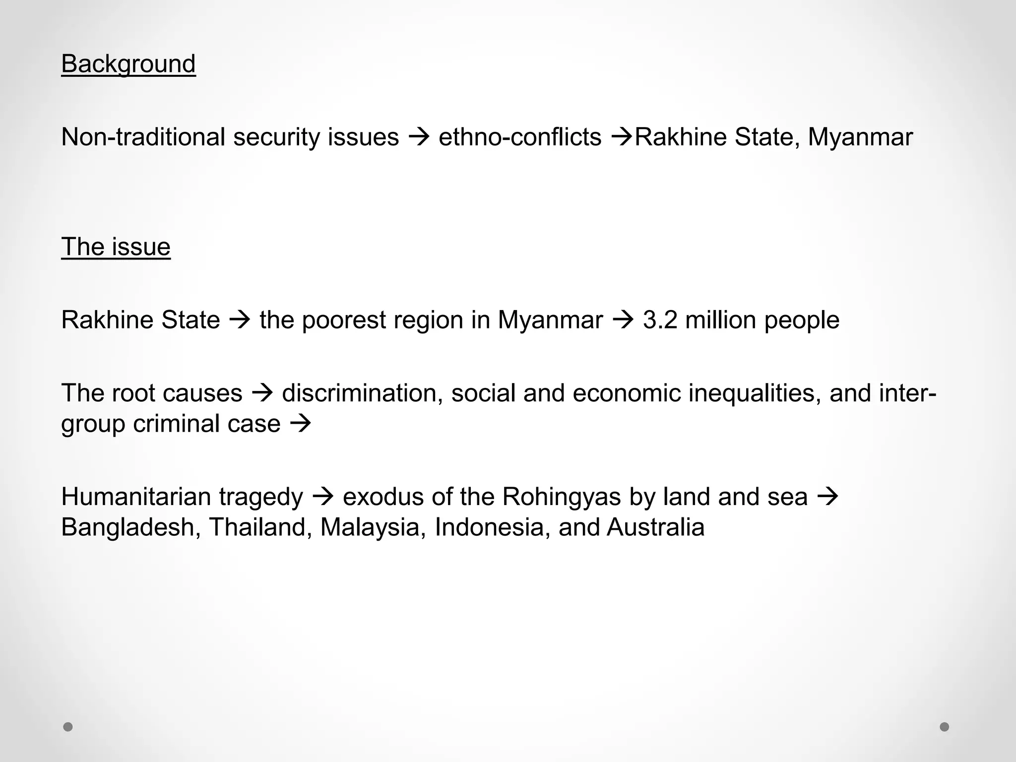 Powerpoint Presentation - Ethno Conflict: Myanmar | PPTX