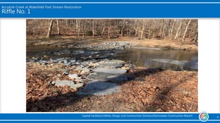 Accotink Creek at Wakefield Park Stream Restoration Project | PPT