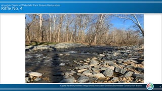 Accotink Creek at Wakefield Park Stream Restoration Project | PPT