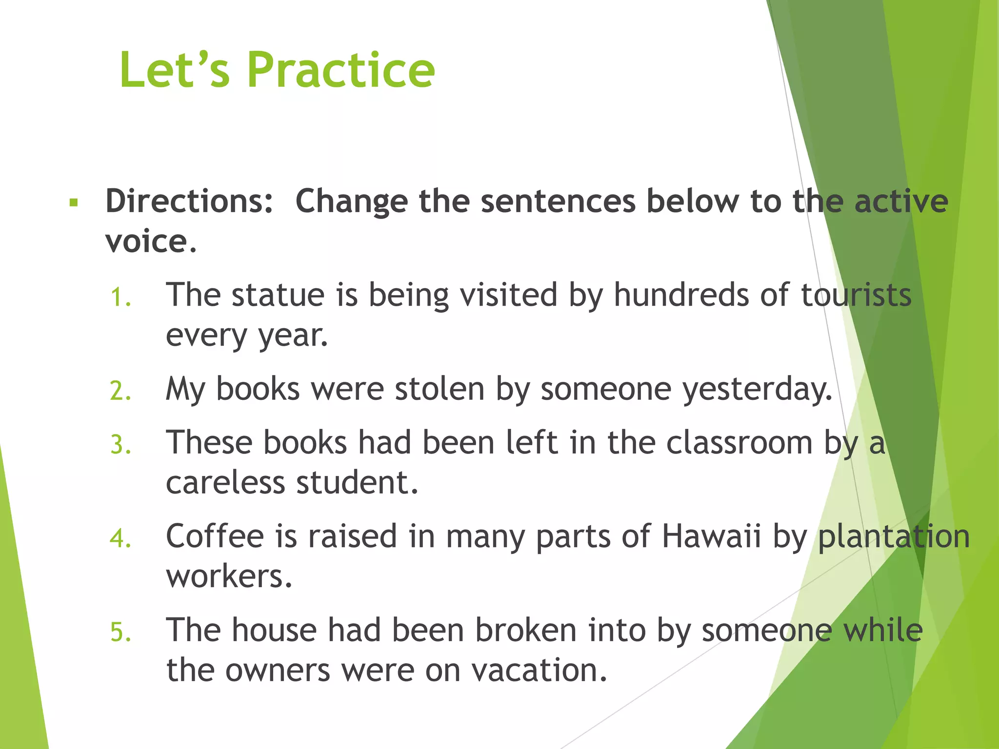 powerpoint-active-passive-voice.ppt | Basketball | Sports