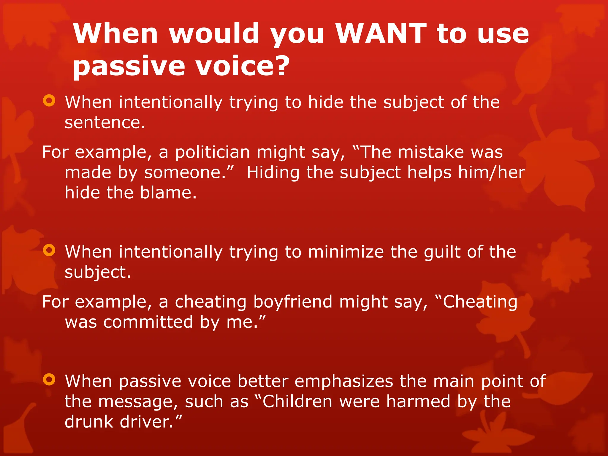 powerpoint-active-passive-voice theory and training.ppt