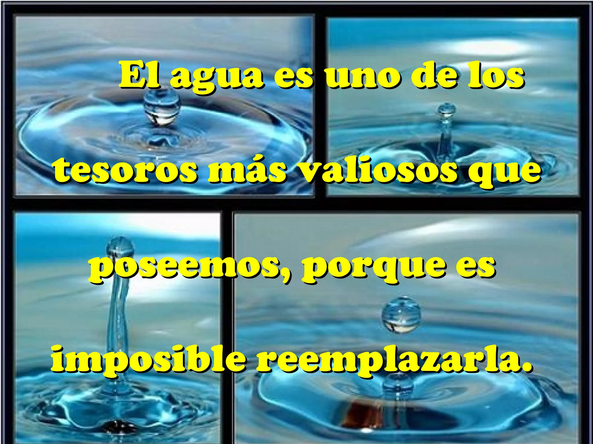 powerpoint agua | PPT
