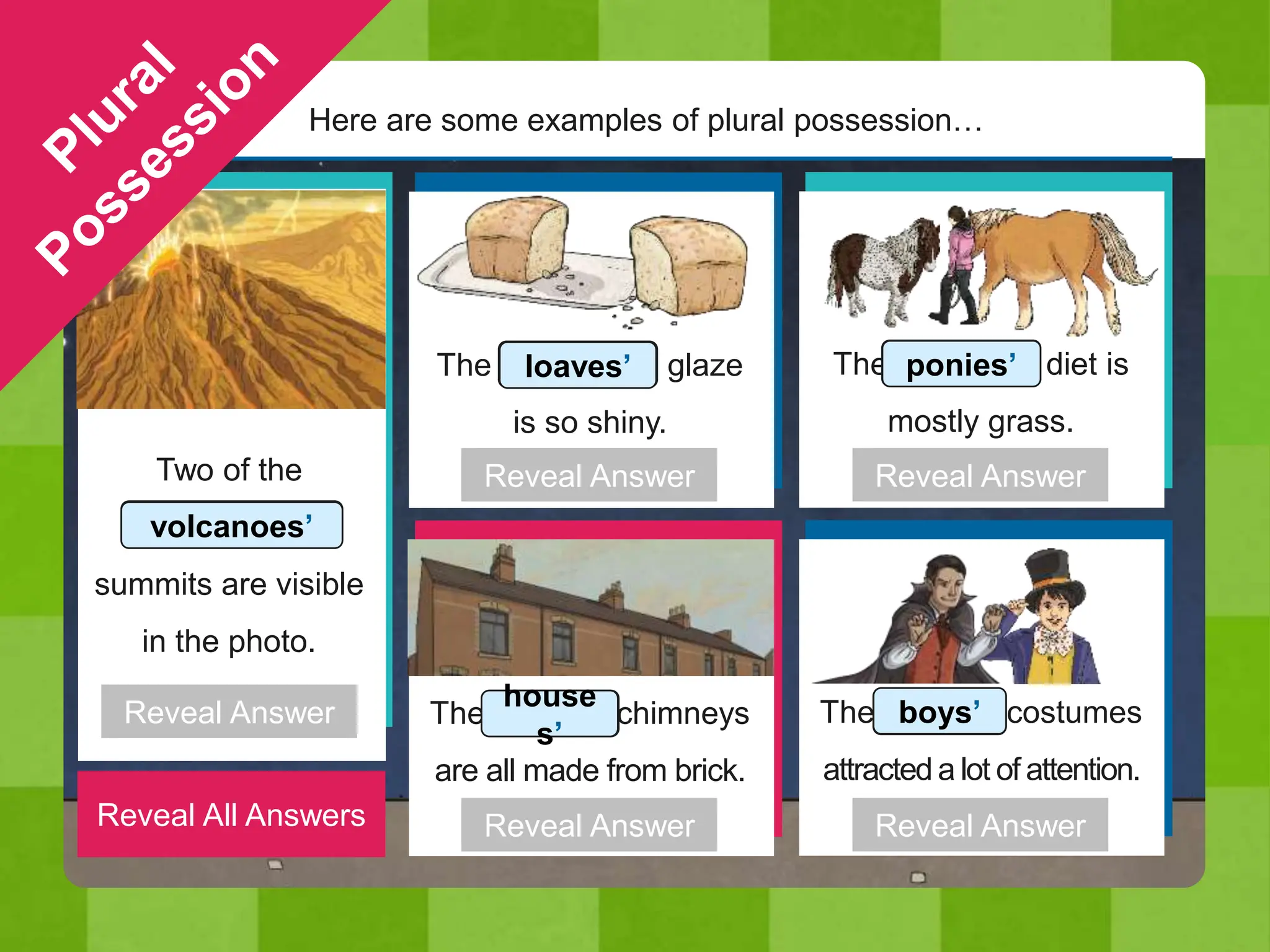 POWERPOINT - APOSTROPHES. How to express possessessions | PPTX