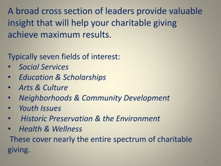 What is a Community Foundation? | PPTX