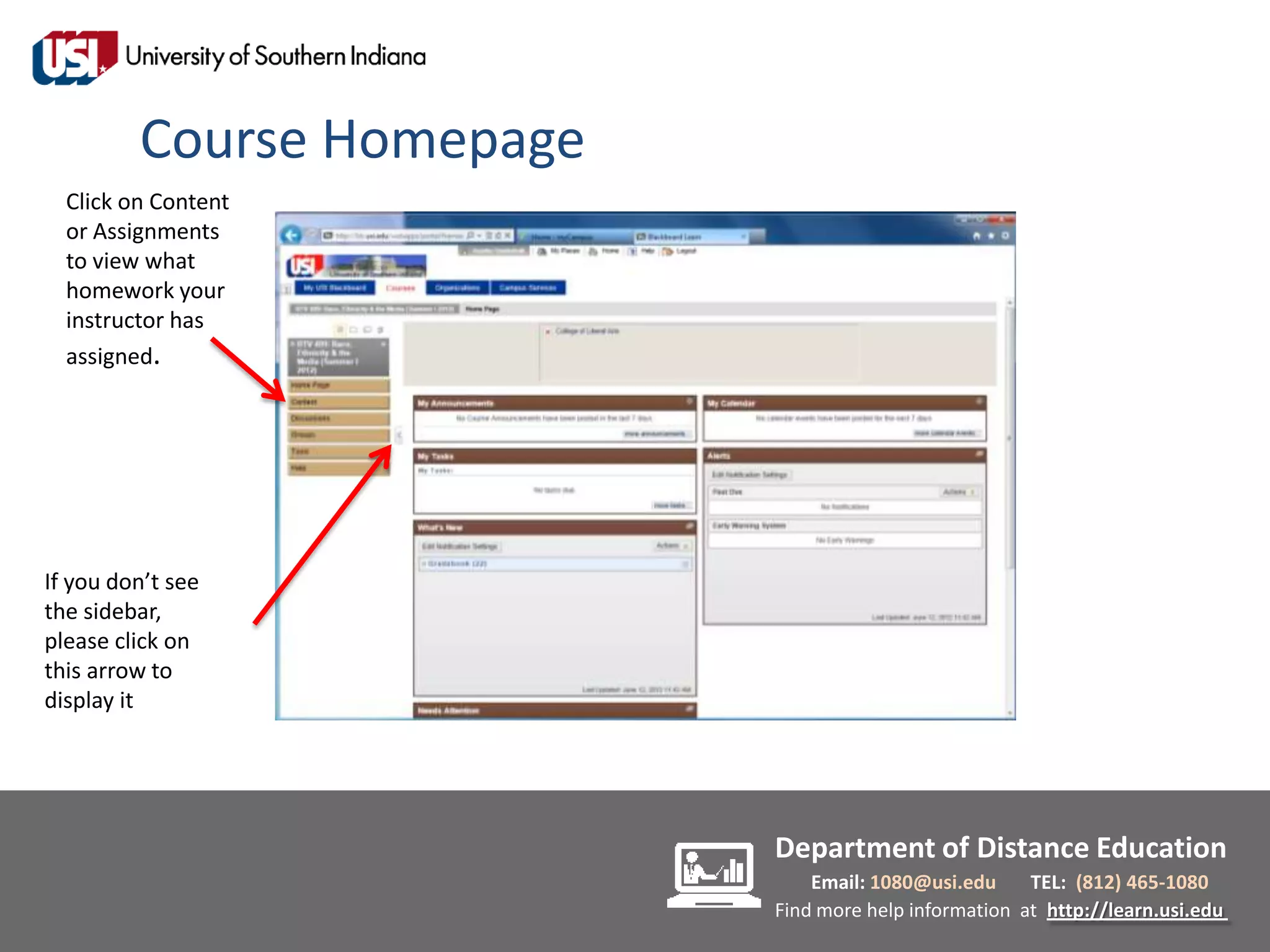 Blackboard Walkthrough | PPT