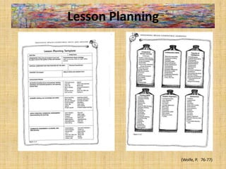 Powerpoint brain basedlessonplanning | PPT