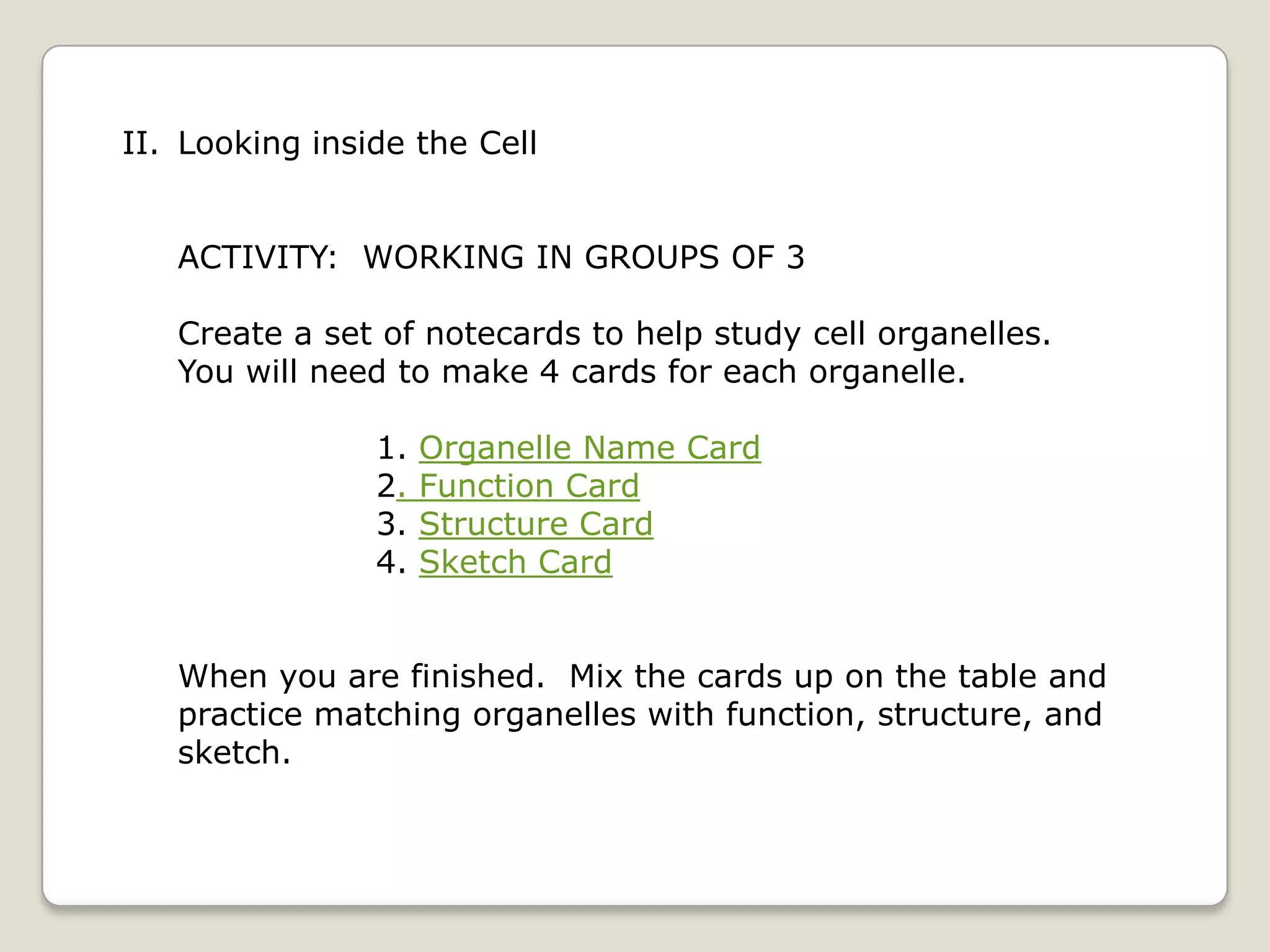 Powerpoint...cells | PPT