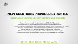 comTEC Visual Solutions - Showcase | PPT