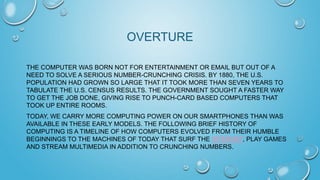 History of Computers - A Brief Timeline (Made by: Sophia Nicole Dela ...