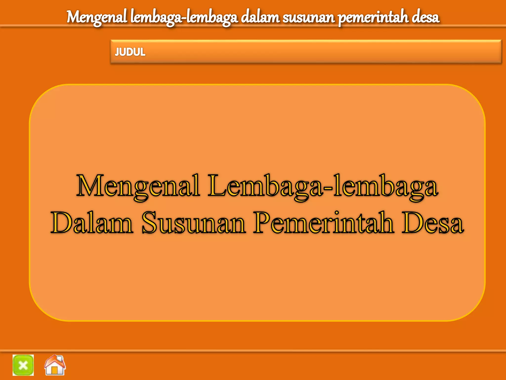 Powerpoint desa | PPTX