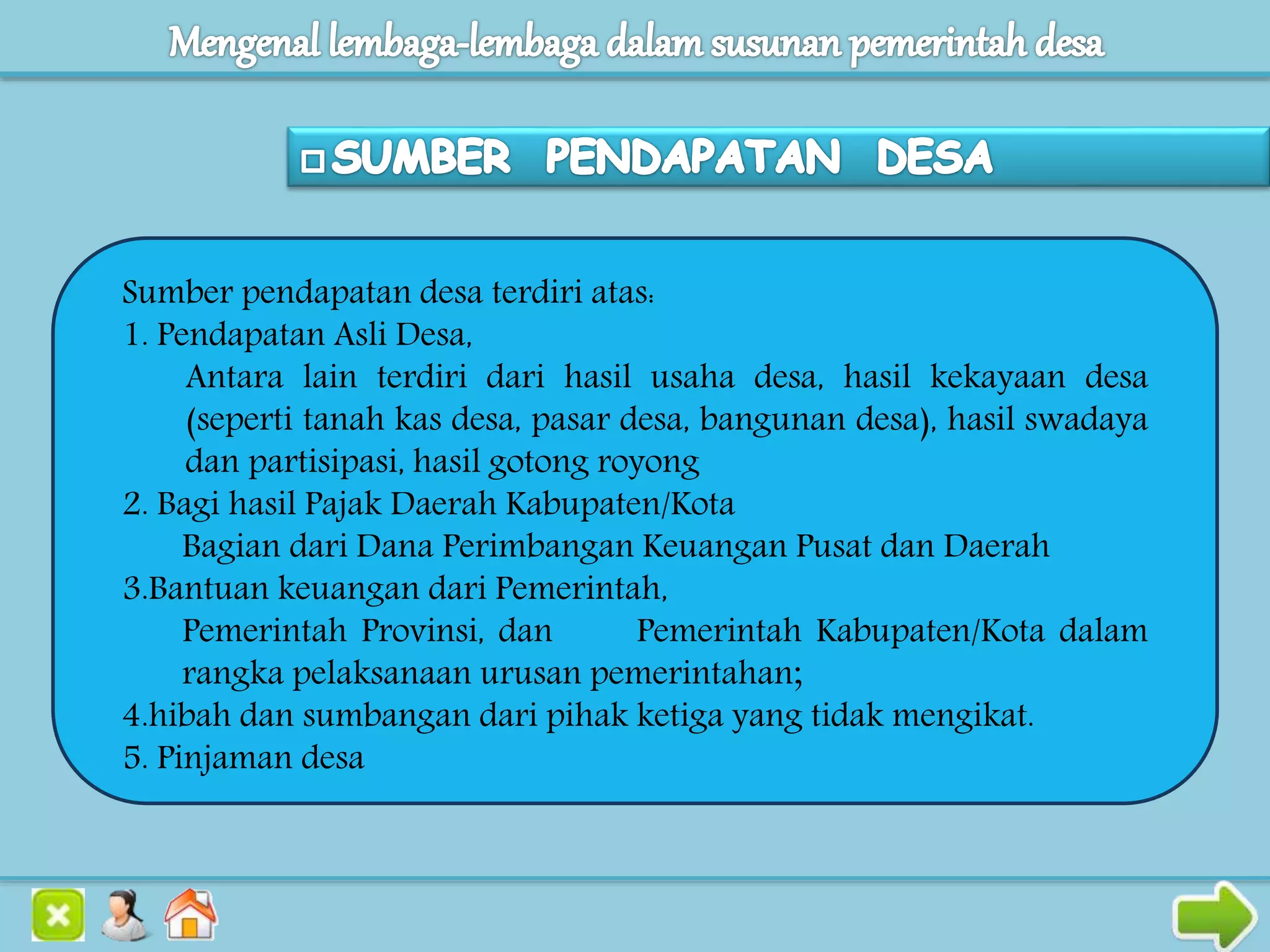 Powerpoint desa | PPTX