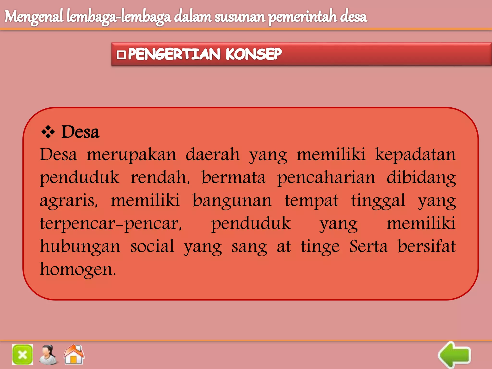 Powerpoint desa | PPTX