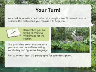 PowerPoint - Descriptive Writing slidess | PPT