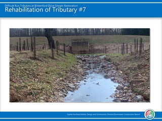 Difficult Run Tributary at Brittenford Drive Stream Restoration | PPT