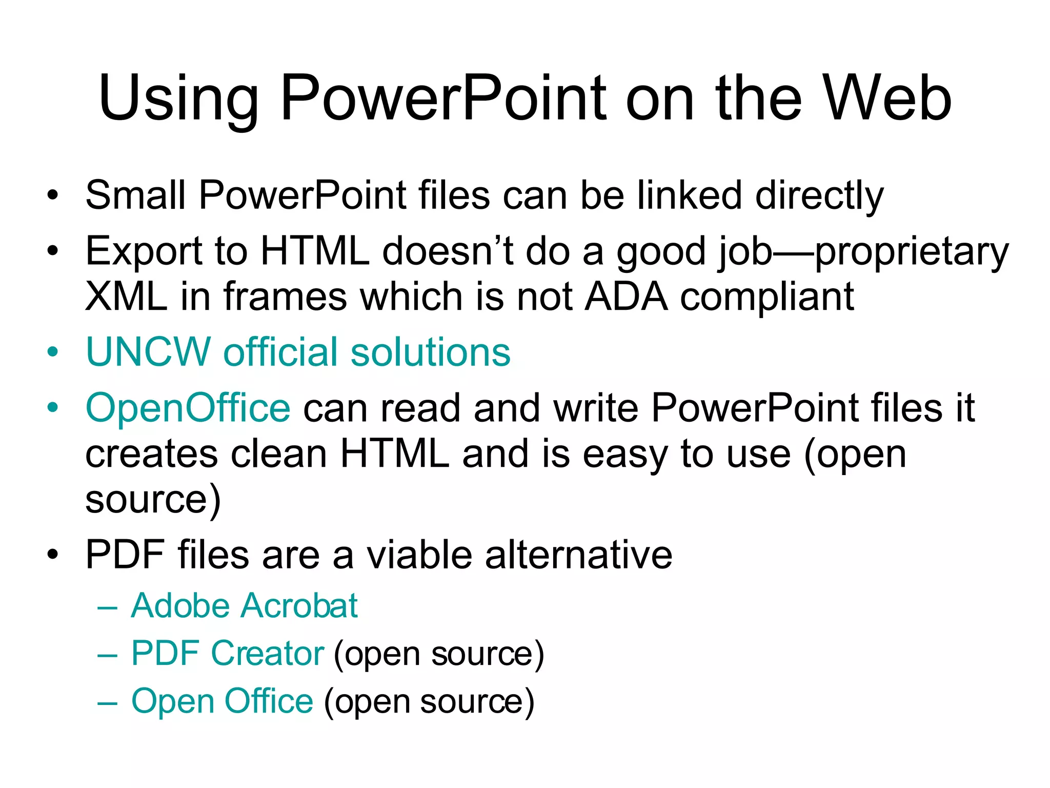 Powerpoint Dos & Donts | PPT