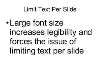 Powerpoint Dos & Donts | PPT
