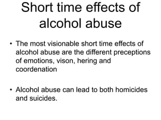 Power point drugs and alcohol | PPTX