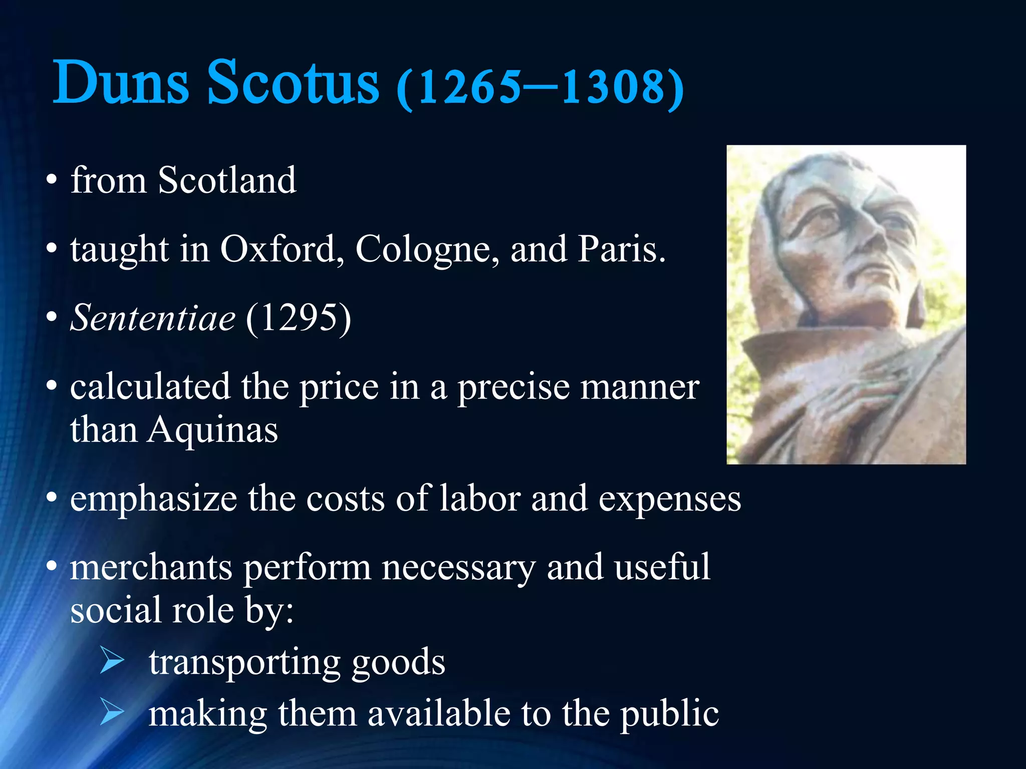 Economist during Medieval Period | PPTX