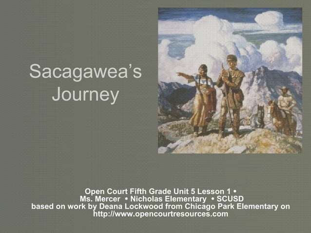 PowerPoint for "Sacagawea's Journey" | PPT