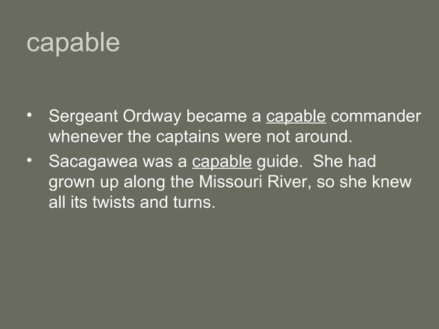 PowerPoint for "Sacagawea's Journey" | PPT