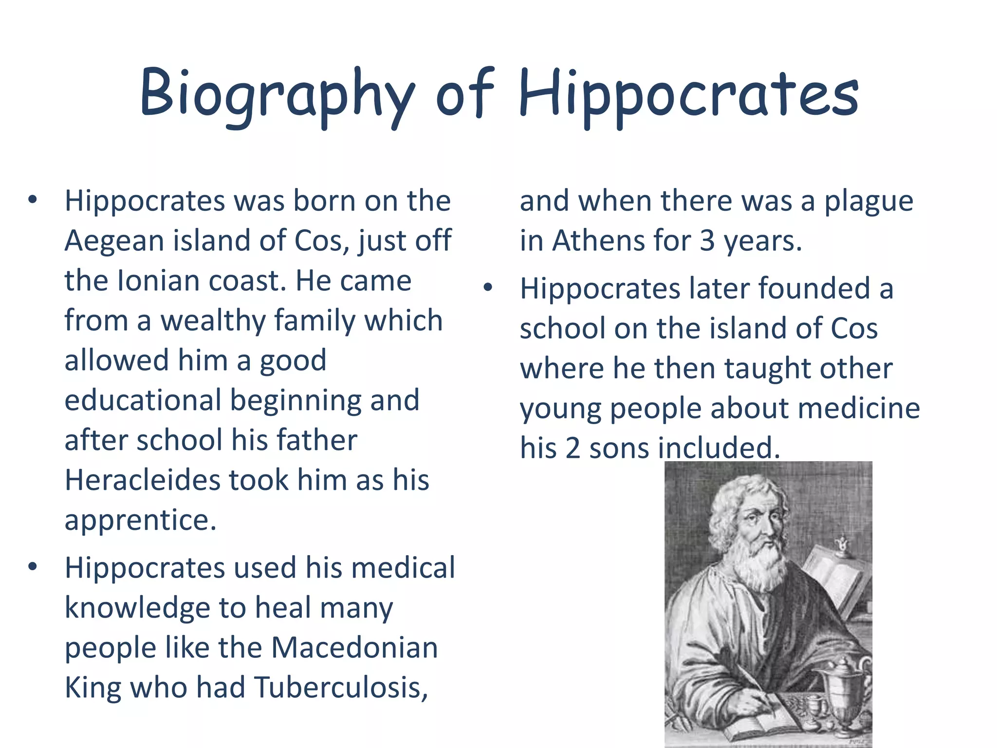 Power Point Greek Medicine | PPTX