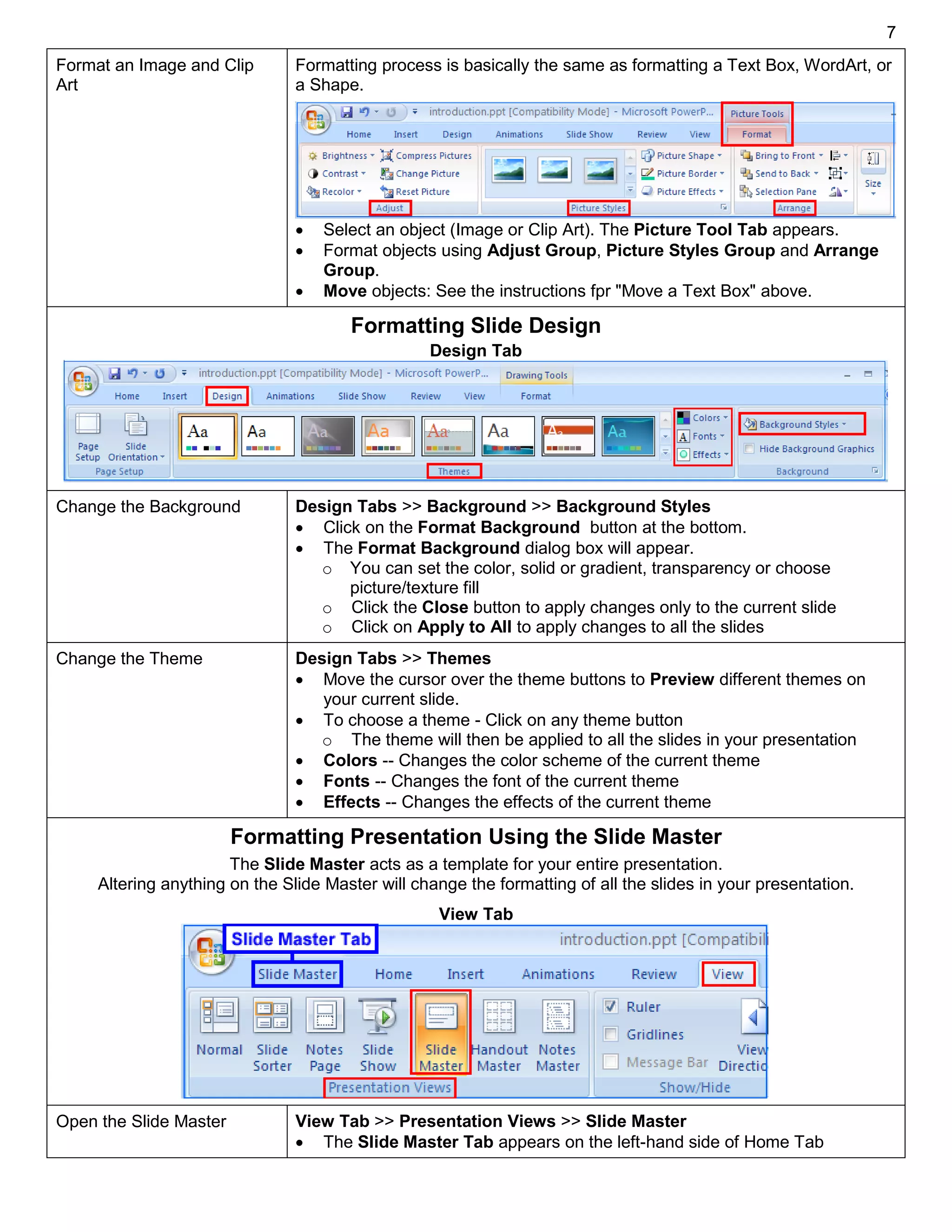 Powerpoint handout07 | PDF
