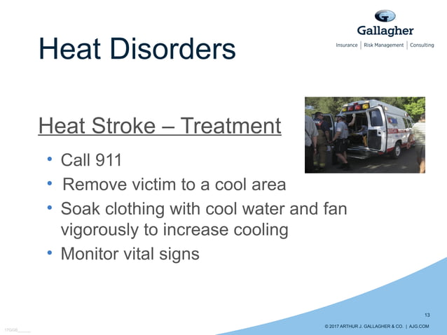 Preventing Heat Ilnesses & Heat Stress Training | PPTX