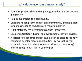 Basics of Economic Impact Analysis | PPTX