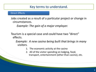 Basics of Economic Impact Analysis | PPTX