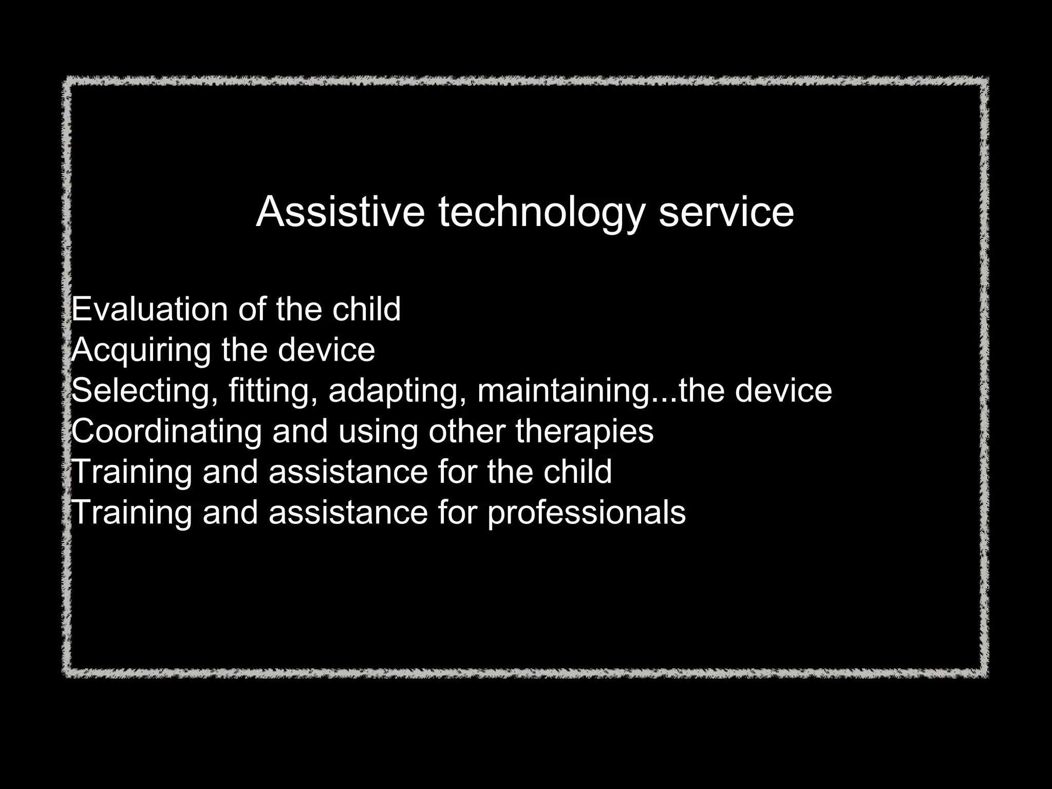 introduction to assistive technology | PPT