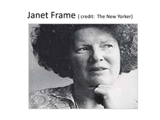 Janet Frame - reading her poems | PPT