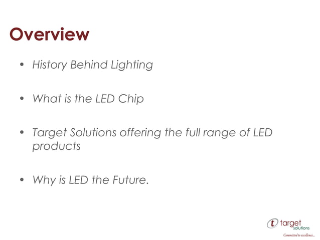 LED PRESENTATION | PPT