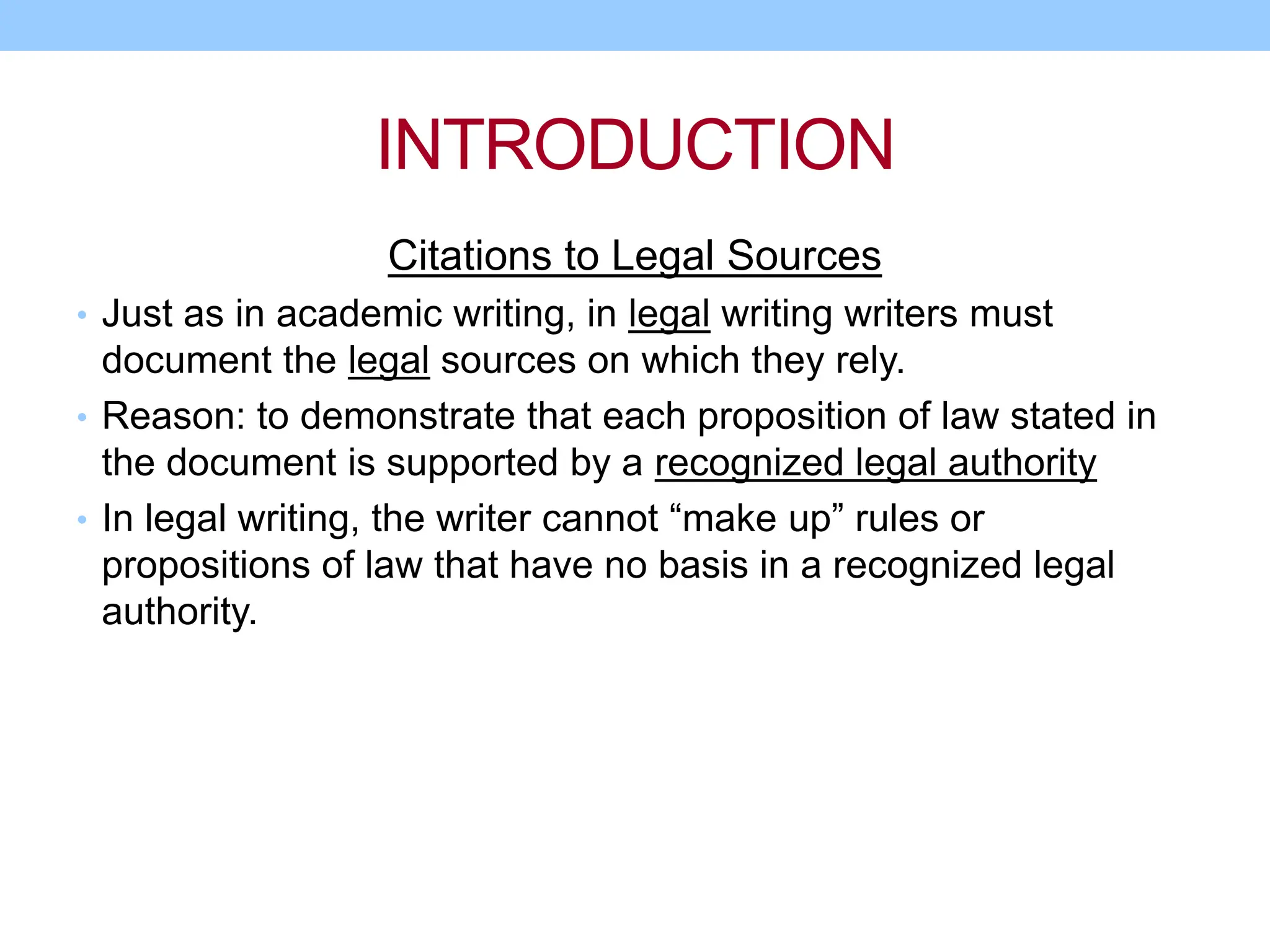 PowerPoint - Legal Citation Form 1 - Case Law.pptx