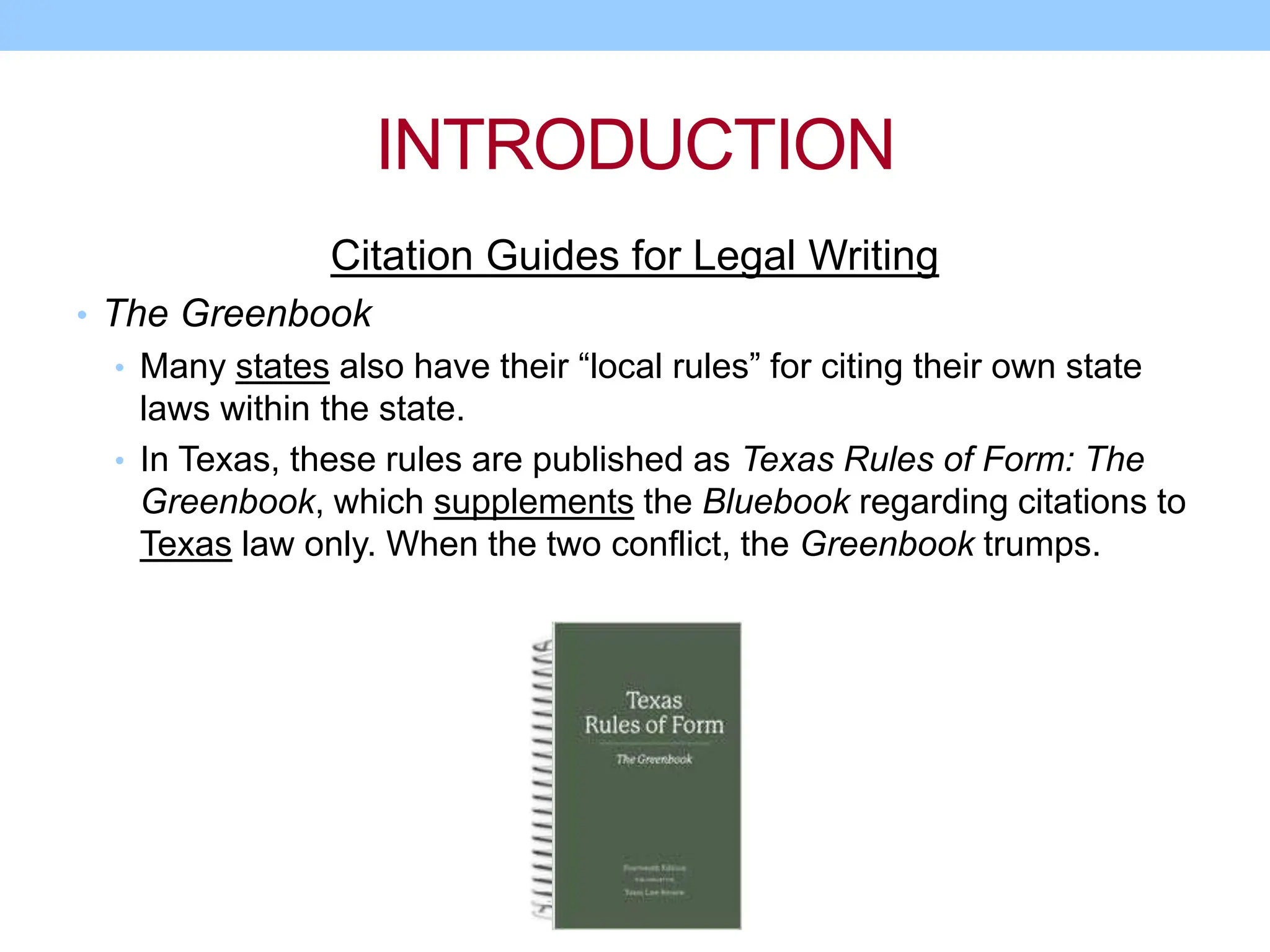 PowerPoint - Legal Citation Form 1 - Case Law.pptx