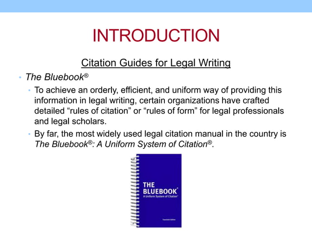 PowerPoint - Legal Citation Form 1 - Case Law.pptx