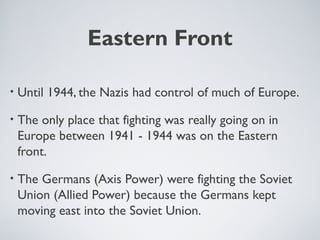 Power point lesson 15 - world war ii european theater - great ...