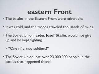 Power point lesson 15 - world war ii european theater - great ...