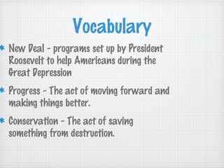 Power point lesson 7 - new deal i - great depression and world war ii ...