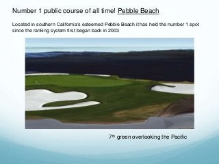 Google Earth golf destinations